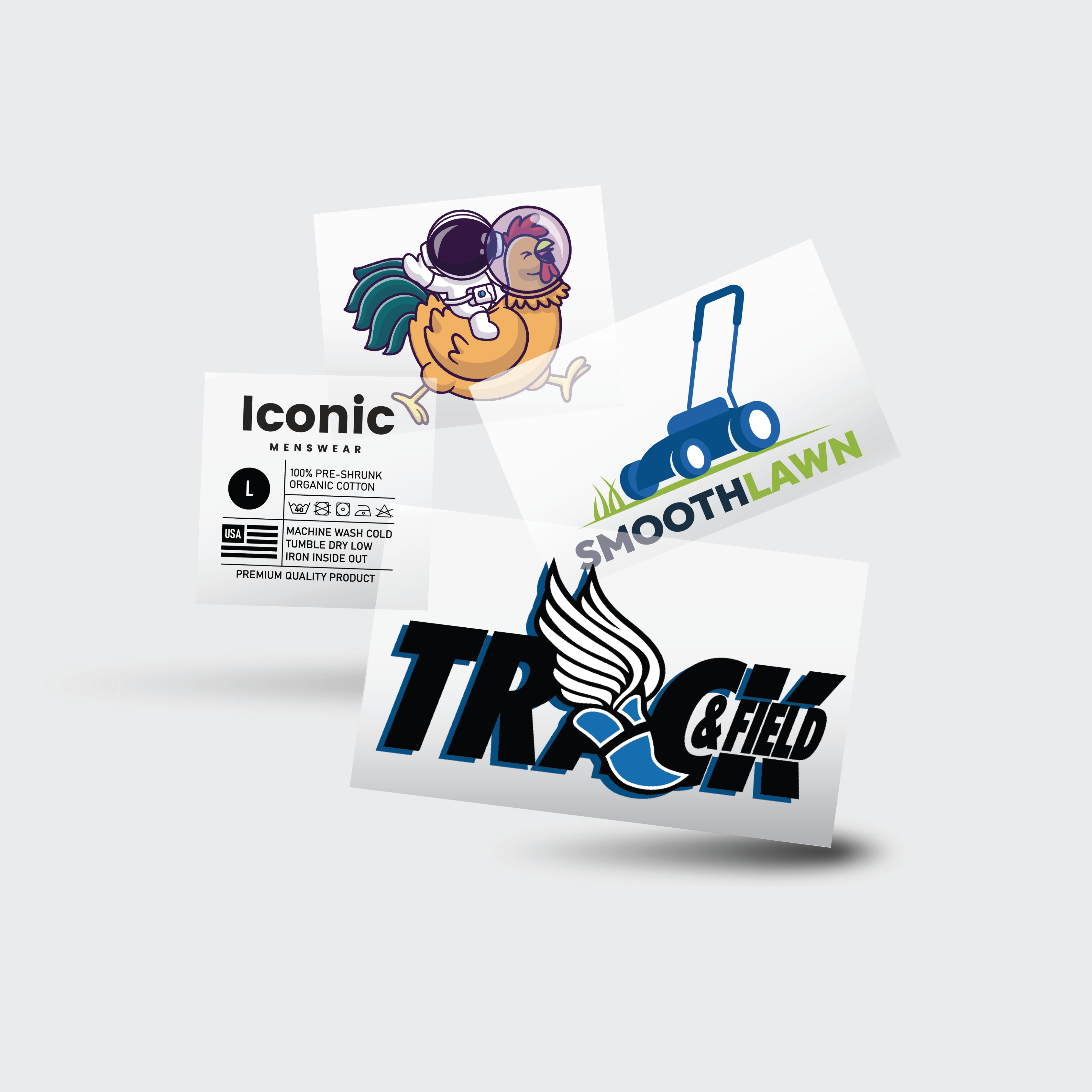 UV DTF EverLast Stickers by Size - EverLast Labels - Orbit Transfers